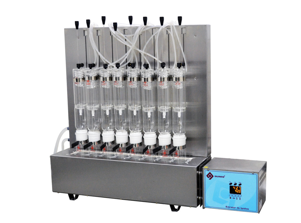 Extrator de gordura digital 8 provas Q308M8 - Quimis Aparelhos ...